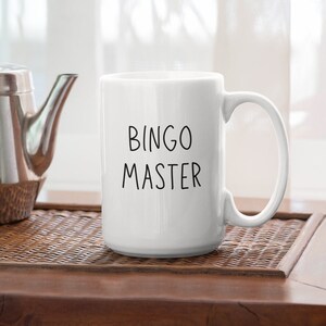 Bingo - Bingo Mug - Bingo Player Gift - Gift - Mug - Bingo Cards ...