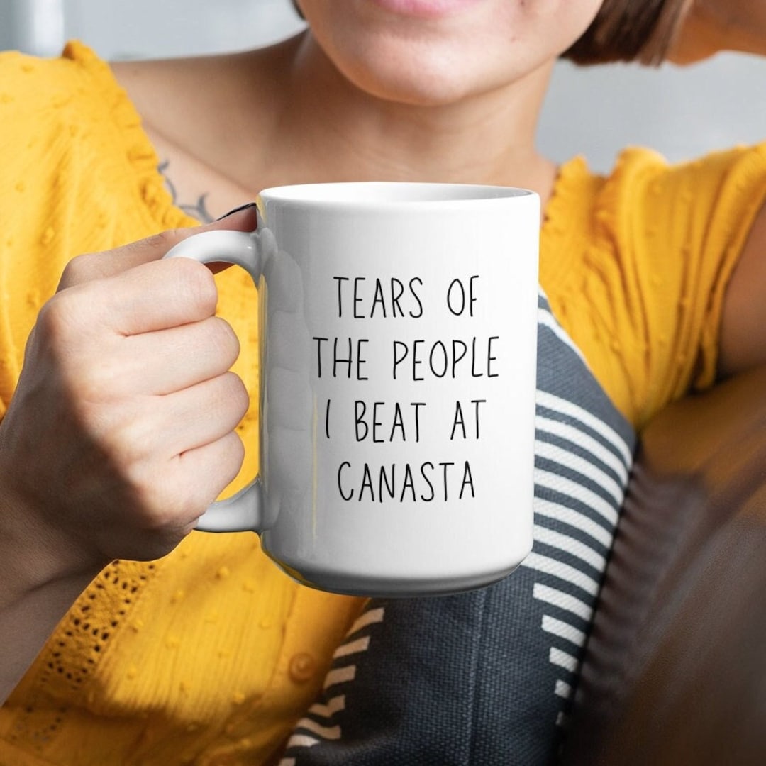 Canasta Card Game - Canasta Card Set - Canasta Gift - Canasta Mug ...