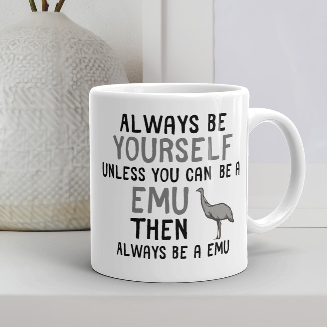 Emu - Emu Lover Gift - Gift - Mug - Emu Mug - Emu Knitting Pattern ...