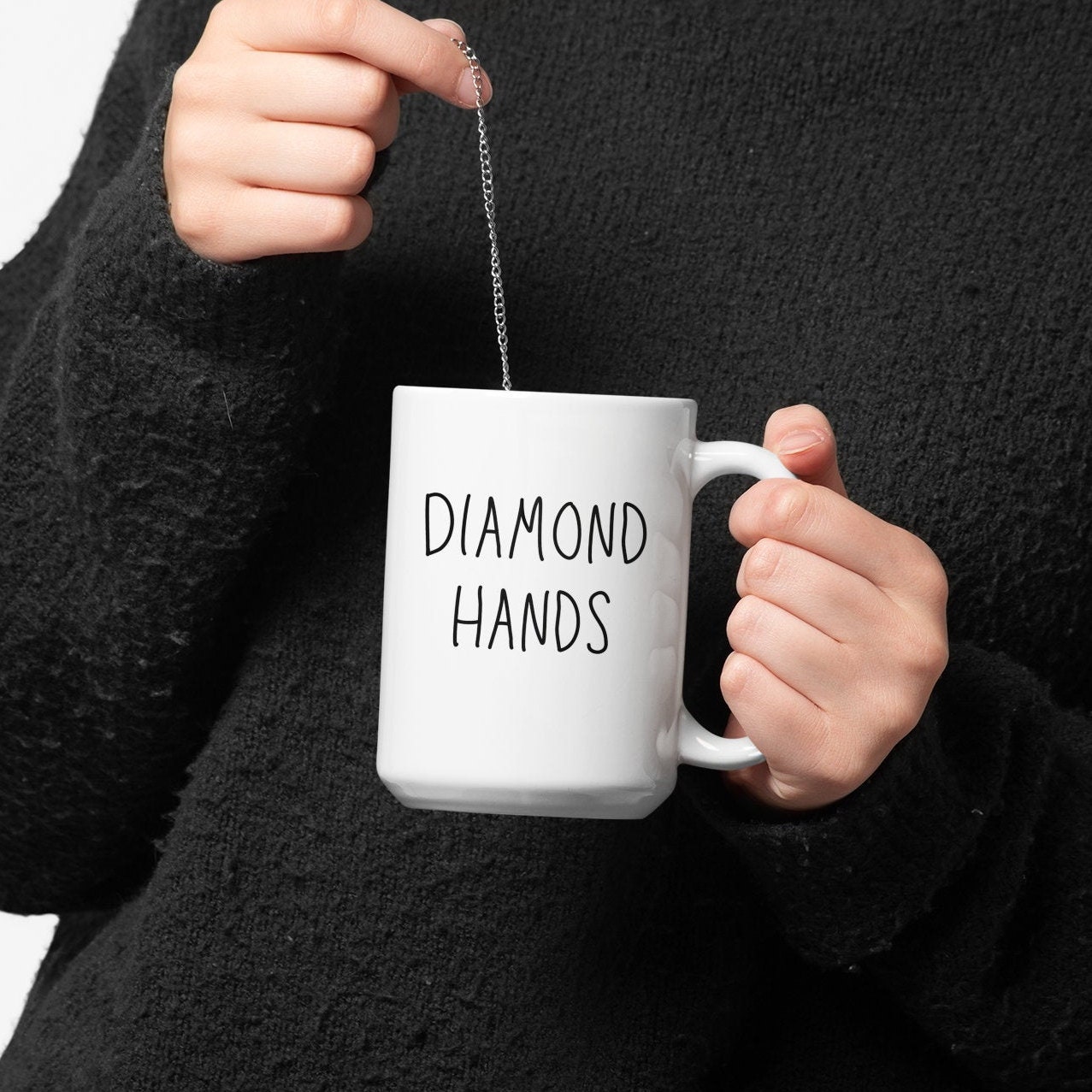 Diamond Hands Stonks GME Stock Market Investing Mug - Etsy UK