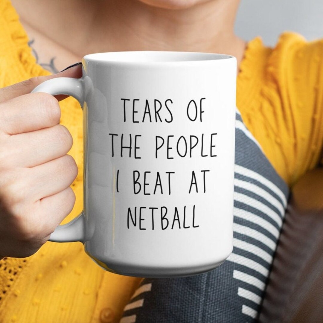 Netball Player Gift Netball Coach Funny Gift Keyring - Etsy