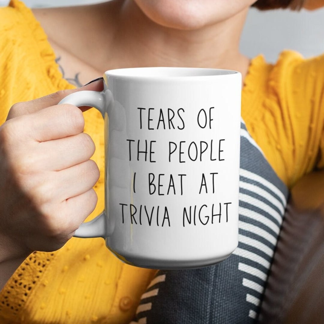 Trivia Night Mug - Trivia Night Questions - Trivia Night Flyer - SVG ...
