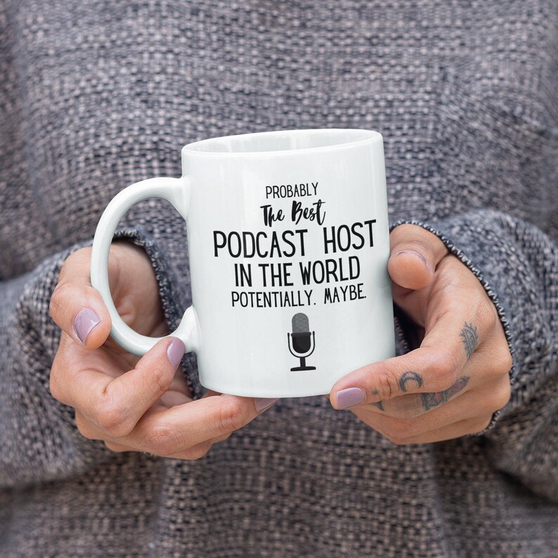 Podcast Host - Podcast - Mug - Podcast Mug - Podcast Gift - Gift for ...
