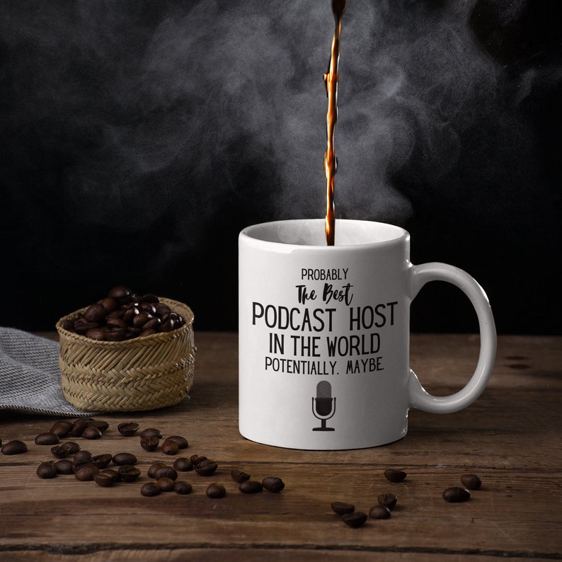 Podcast Host - Podcast - Mug - Podcast Mug - Podcast Gift - Gift for ...