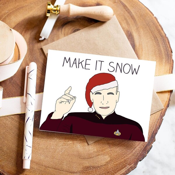 Make It Snow Picard - Etsy