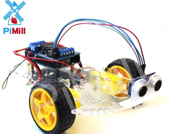 Pimill Arduino Obstacle Avoiding Robot Car Kit - Etsy