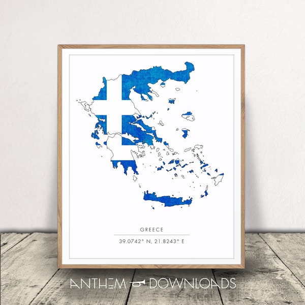 Greece Poster - Etsy