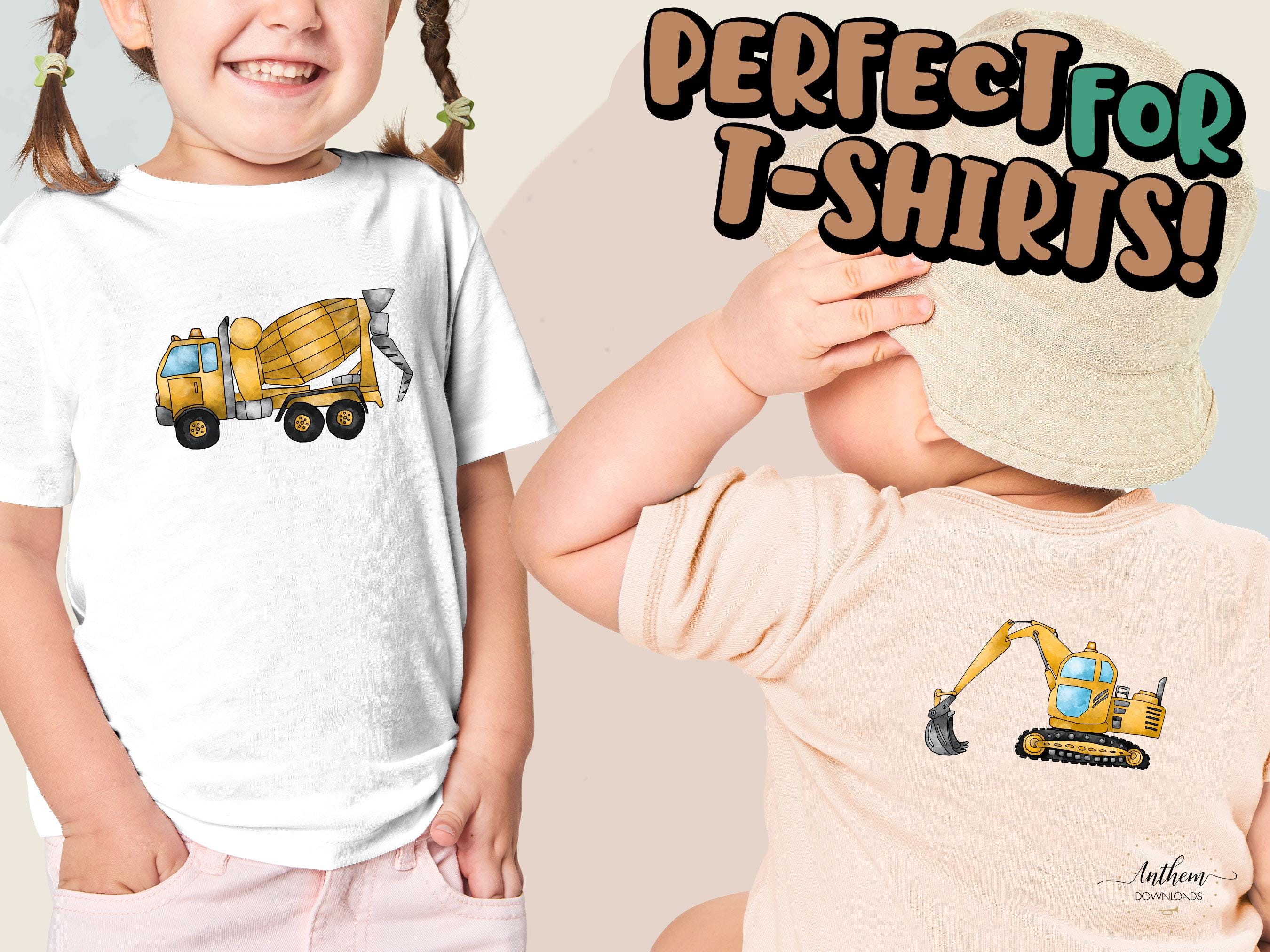 CONSTRUCTION WORK ZONE Watercolor Clipart - Cute Road Crew Printables ...