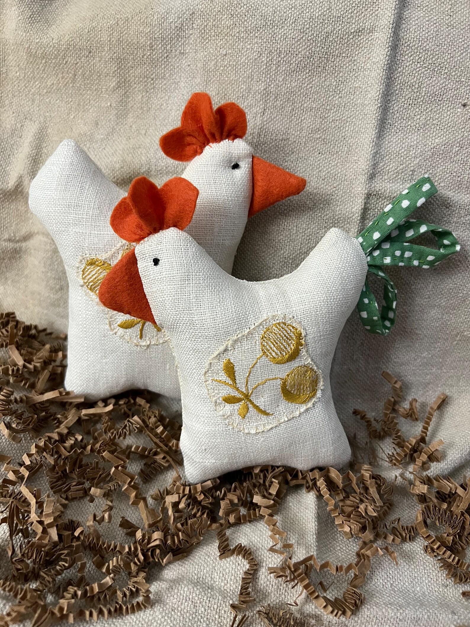 Handmade Rooster & Chicken - Etsy