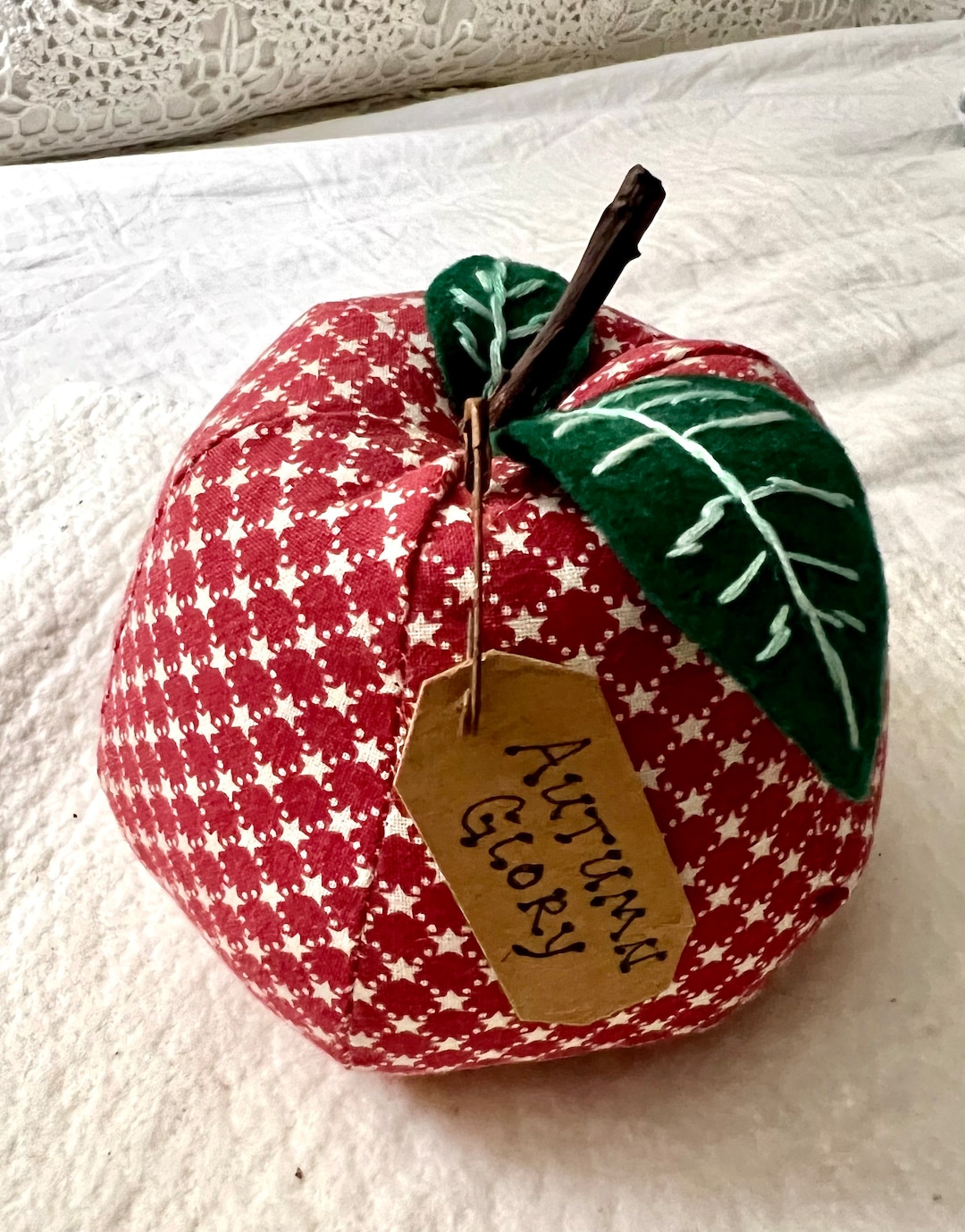 Fabric Poly Filled Apple - Etsy