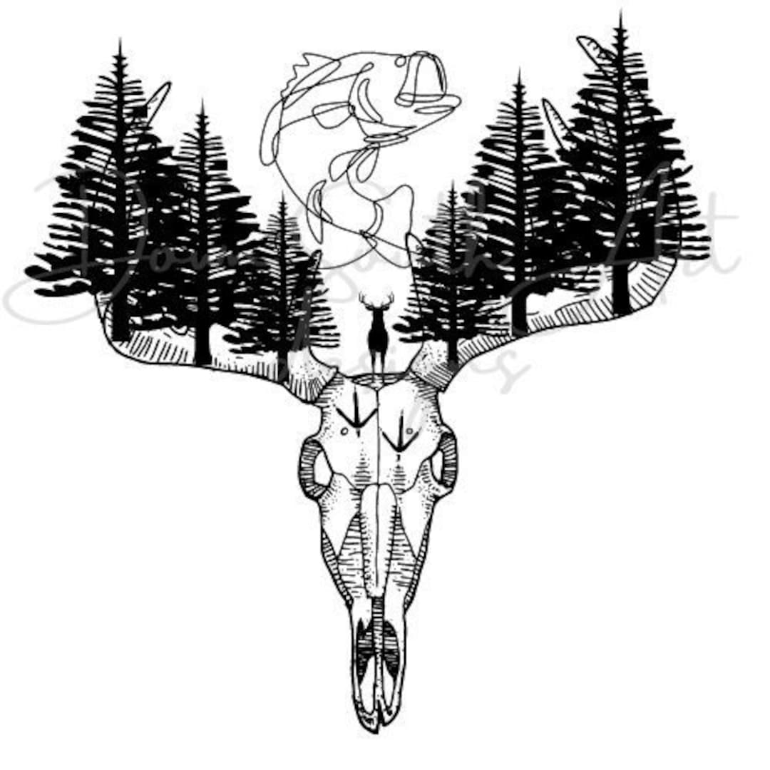 Hunting and Fishing Design - Etsy