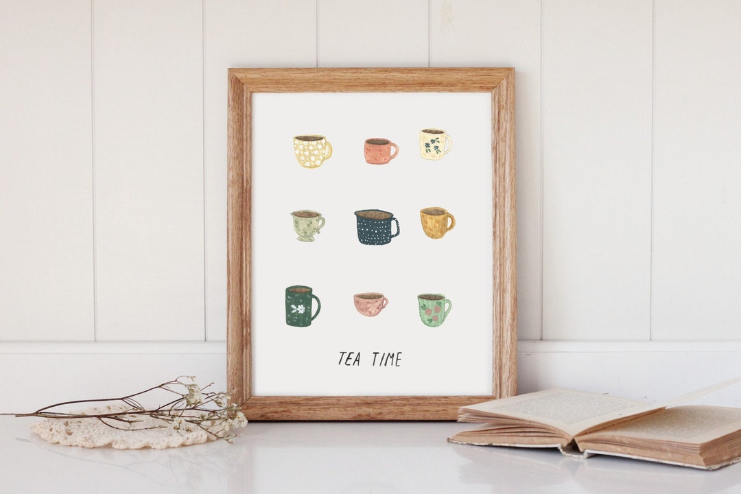 Tea Time, Printable Art Printable Art - Etsy
