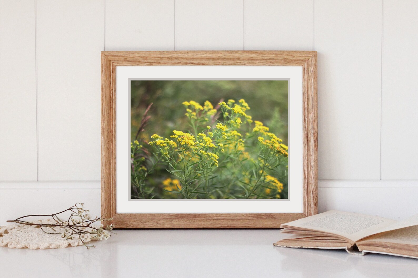 Goldenrod Flowers Printable Photography | Etsy