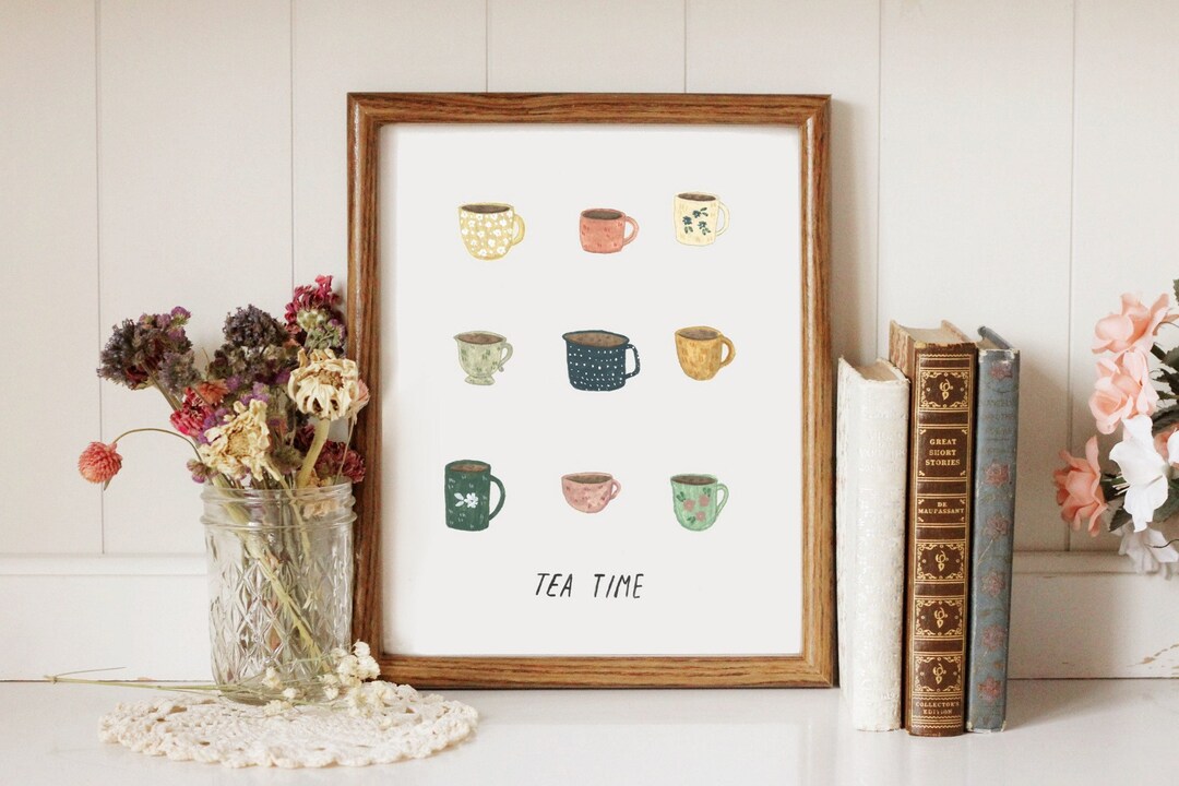 Tea Time, Printable Art - Printable Art - Etsy