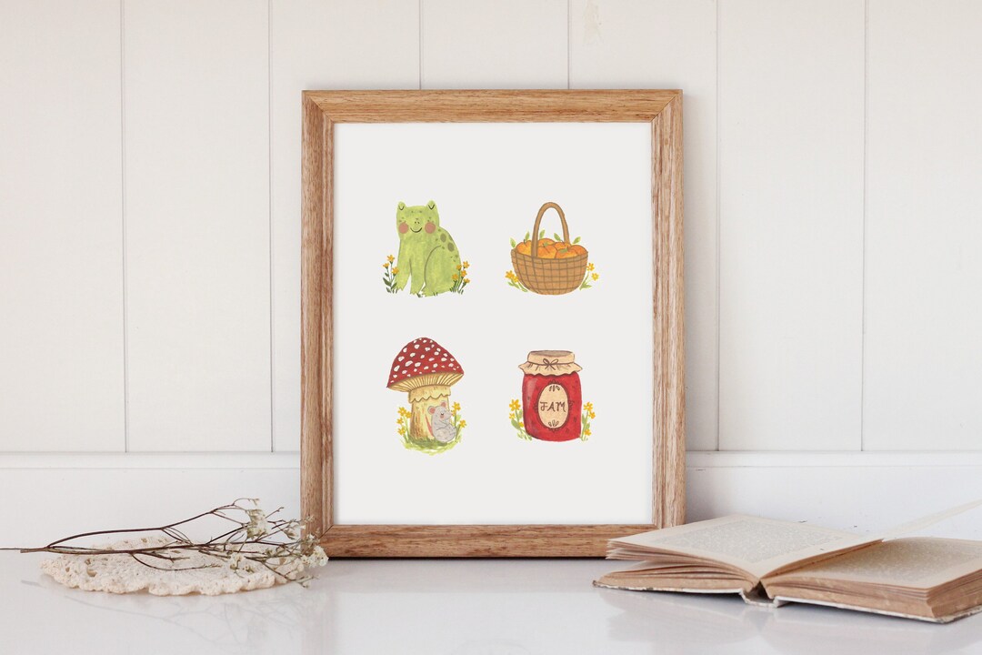Cottagecore Set - Printable Art - Etsy