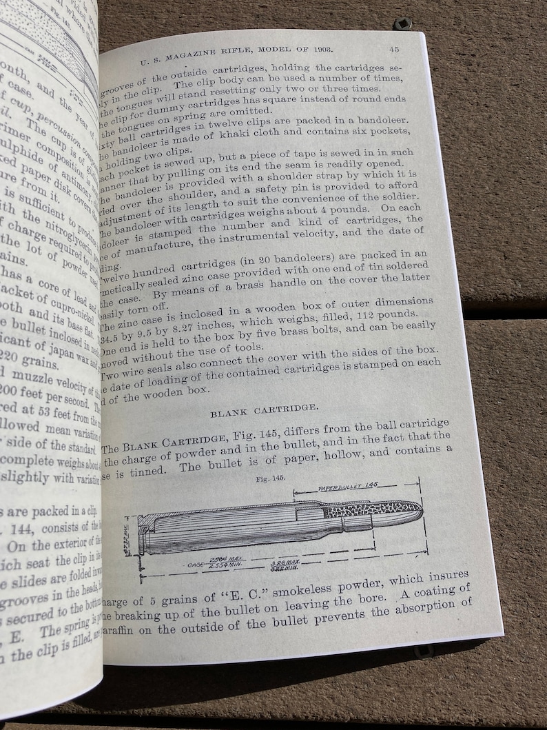 U.S. Army Magazine Rifle Model 1903 Caliber 30 Springfield M1903 Book ...