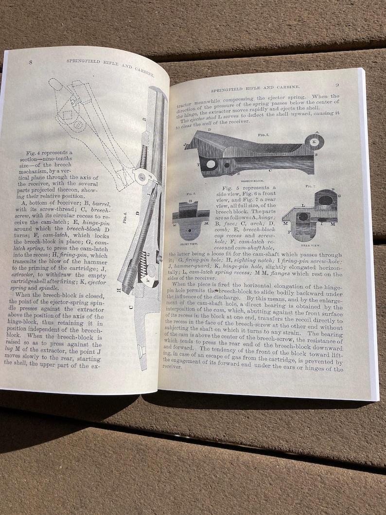 U.S. Army Trapdoor Springfield Rifle Model 1873, Carbine & Revolvers ...