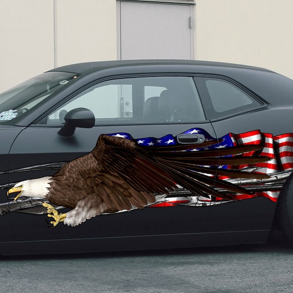 Jeep Usa Eagle Decal - Etsy