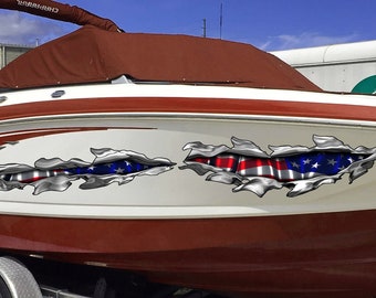 Flag Yacht Sticker - Etsy