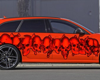 Skull Car Wrap - Etsy