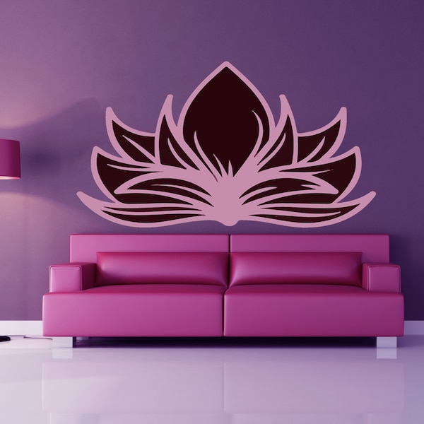 Lotus Flower Sticker - Etsy
