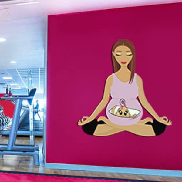 Pregnant Vinyl Decal - Etsy