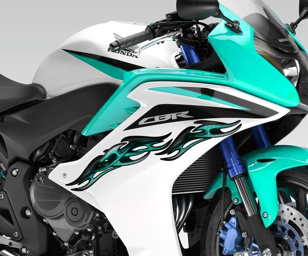 Tribal Bike Sticker, Tribal Sport Bike Vinyl Graphics, Tribal Bike Wrap ...