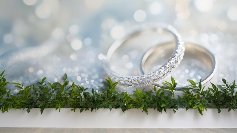 Custom Wedding Backdrop With Rings – Personalized Wedding Gift Wall ...