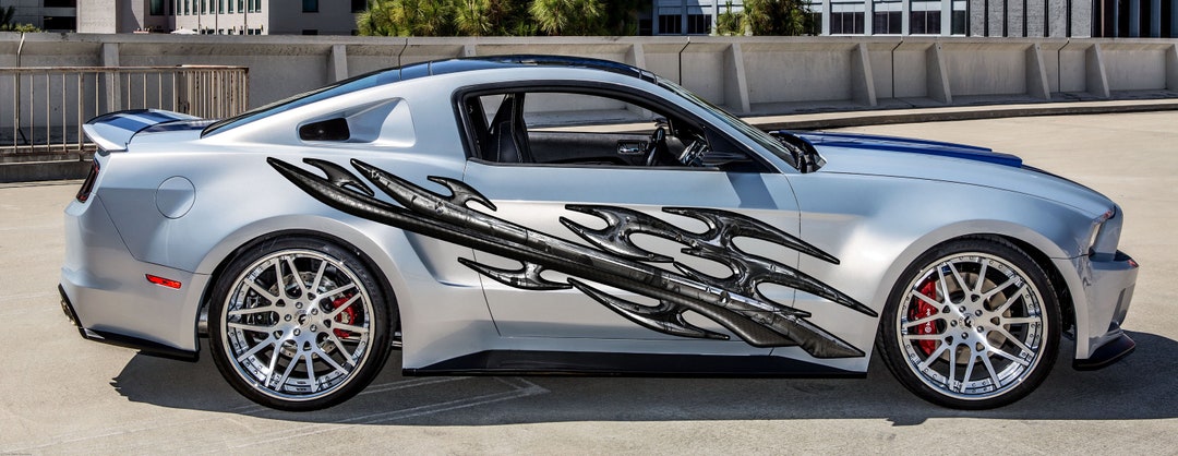 3D Sticker for a Sports Car - Cool Stickers for Sport Cars Trailer ...