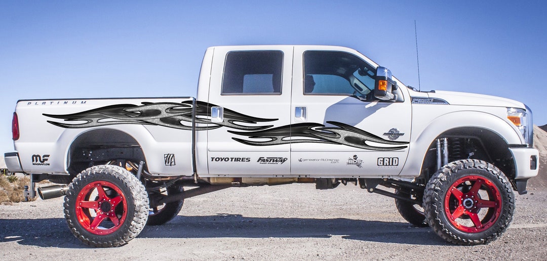 3D Tribal Street Racing Graphic, Blade Car Vinyl Racing Stripes Jeep ...