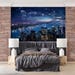 New York City Night Wall Mural - Skyline Wallpaper - NY Peel and Stick ...
