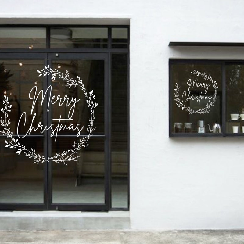Holiday Window Decals - Etsy