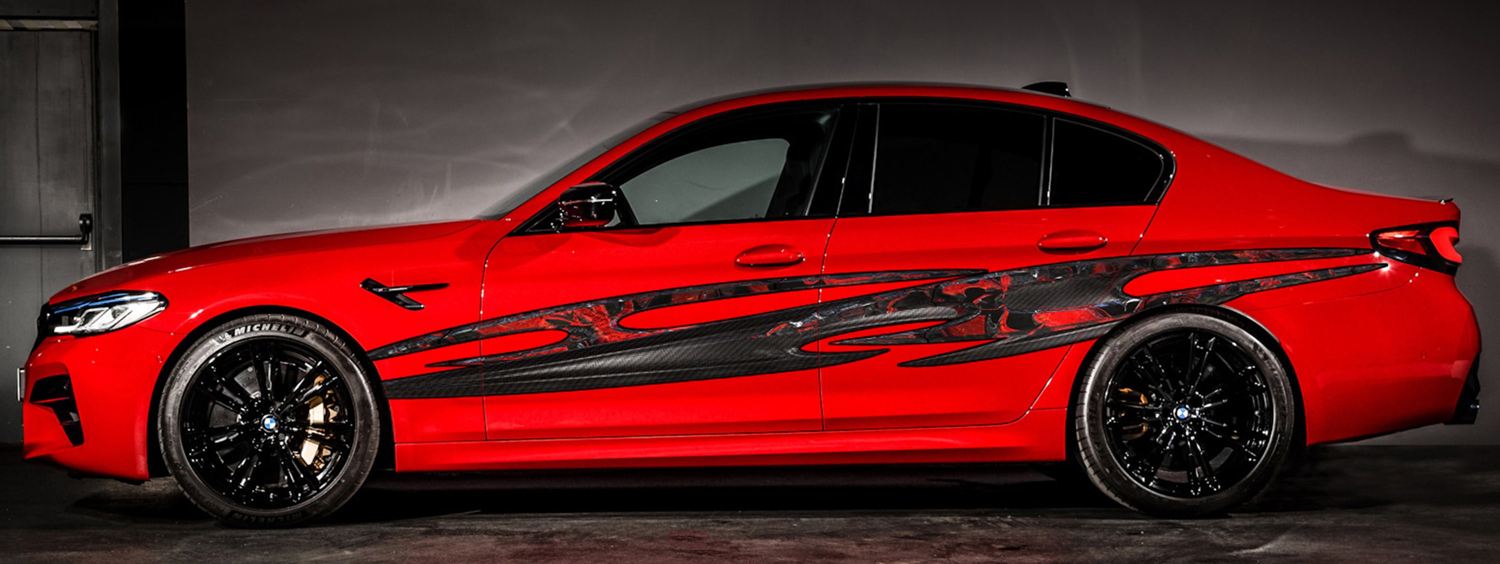 Tribal Racing Stripes Vinyl Decal Car Vinyl Full Color Tribal - Etsy