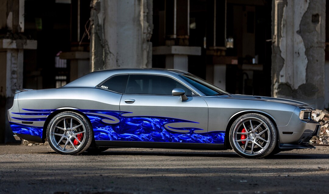 Dragons Decal, Full Color Car Side Graphics, Vinyl Sticker Dragons, Car ...