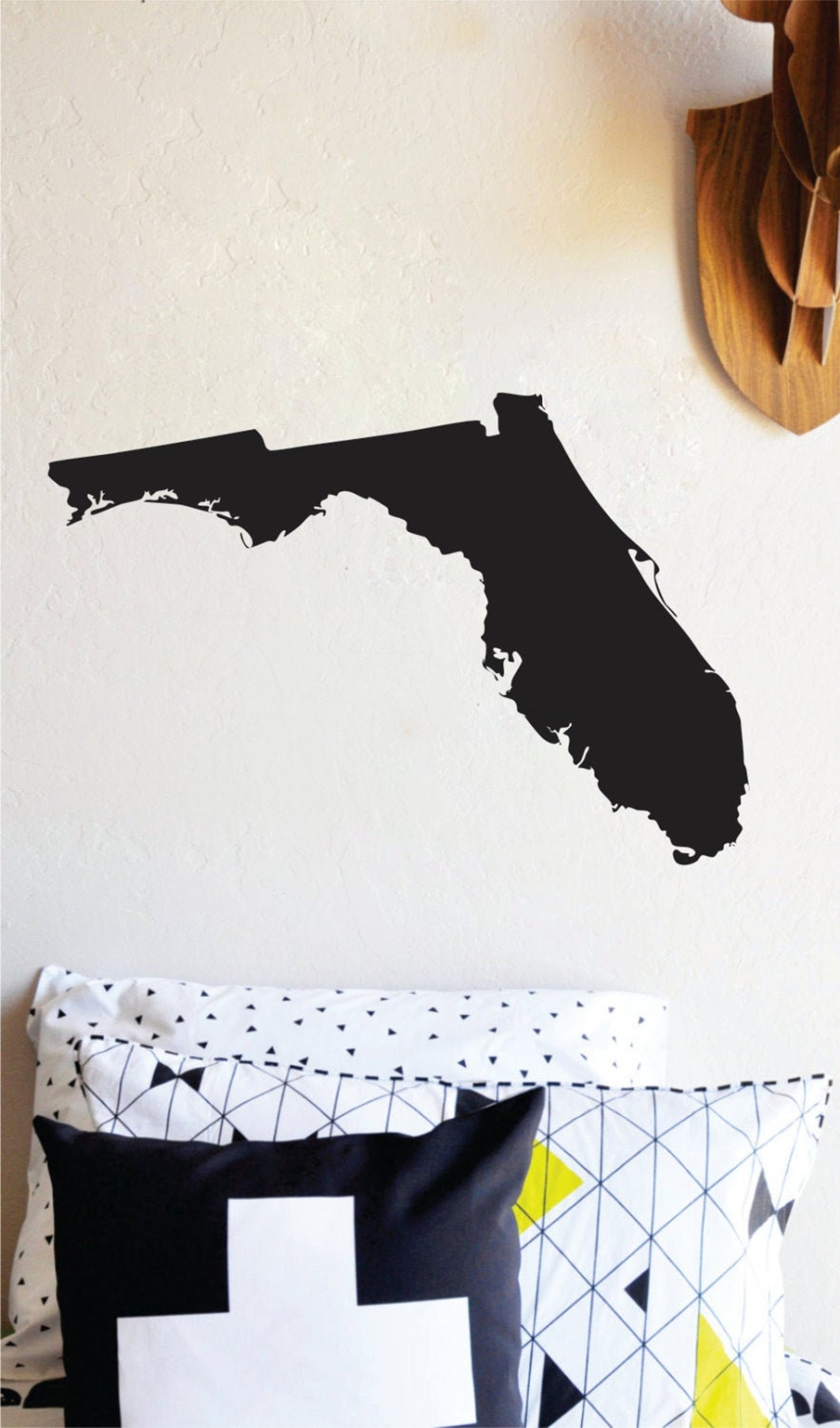 Personalized Florida Decal County Map Tracker Florida Map - Etsy