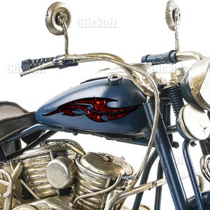 Skull Ripped Metal Motorcycle Decor, Dirt Bike Wrap, Sport Bike Cruiser ...