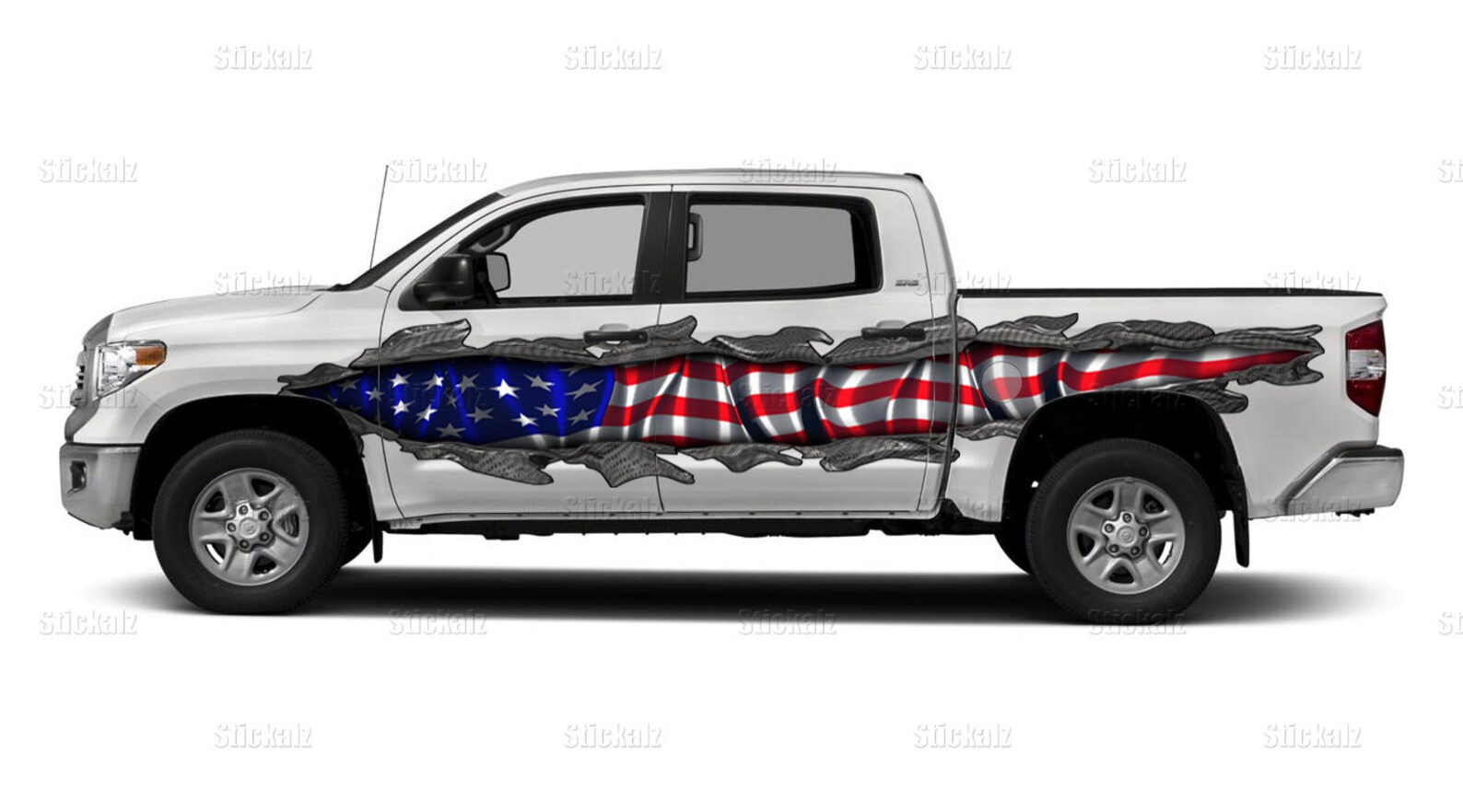 Full Color Car Side Graphics USA Flag Car Vinyl USA Flag Car | Etsy