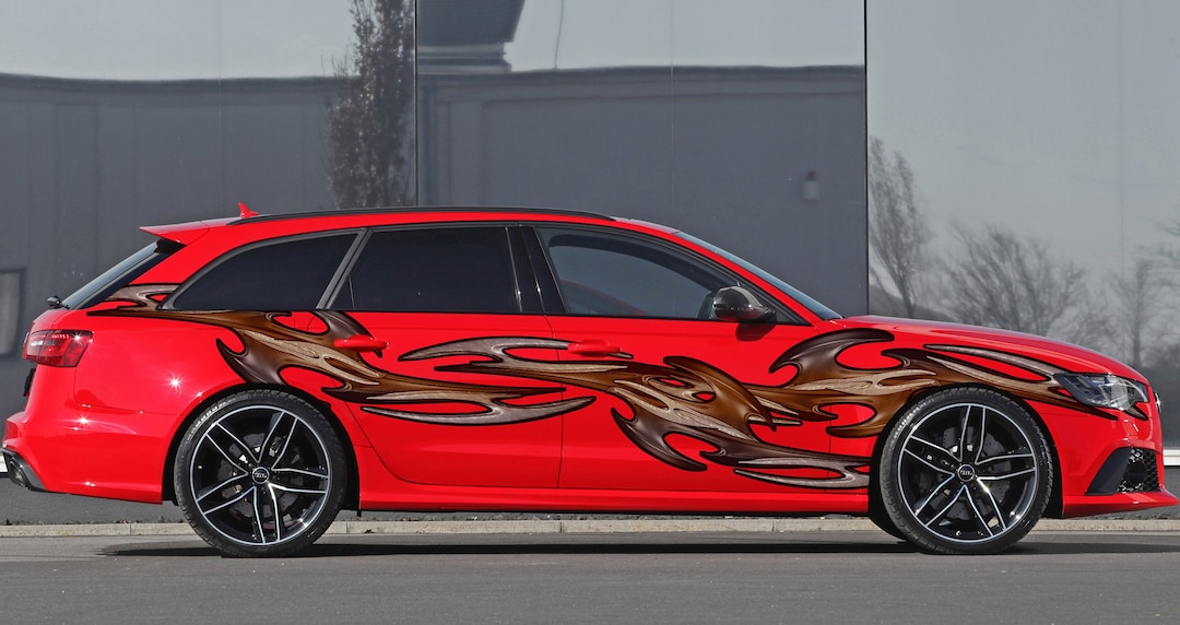 Tribal Car Decal, 3D Tribal Car Sticker, 3D Tribal Car Graphics, 3D ...