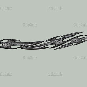 3D Sword Racing Bike Vinyl Decal, Motorcycle Stickers and Decals ...