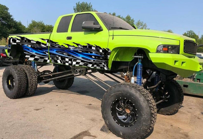 Racing Flag Car Vinyl Ripped Metal Checkered Flag Car Vinyl - Etsy