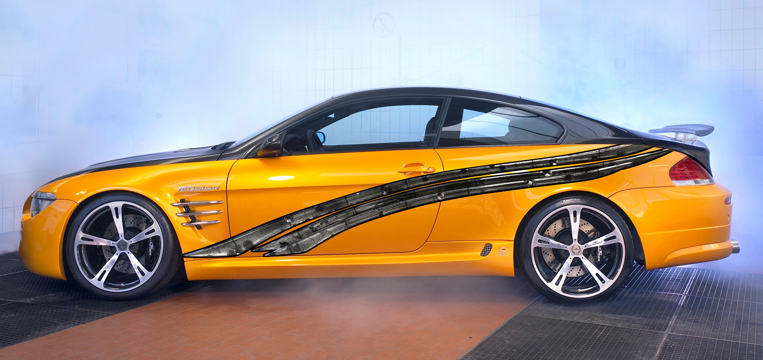 3D Tribal Racing Stripes Vinyl Decal Tribal Car Vinyl Wrap - Etsy