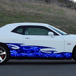 Dragons Decal, Full Color Car Side Graphics, Vinyl Sticker Dragons, Car ...