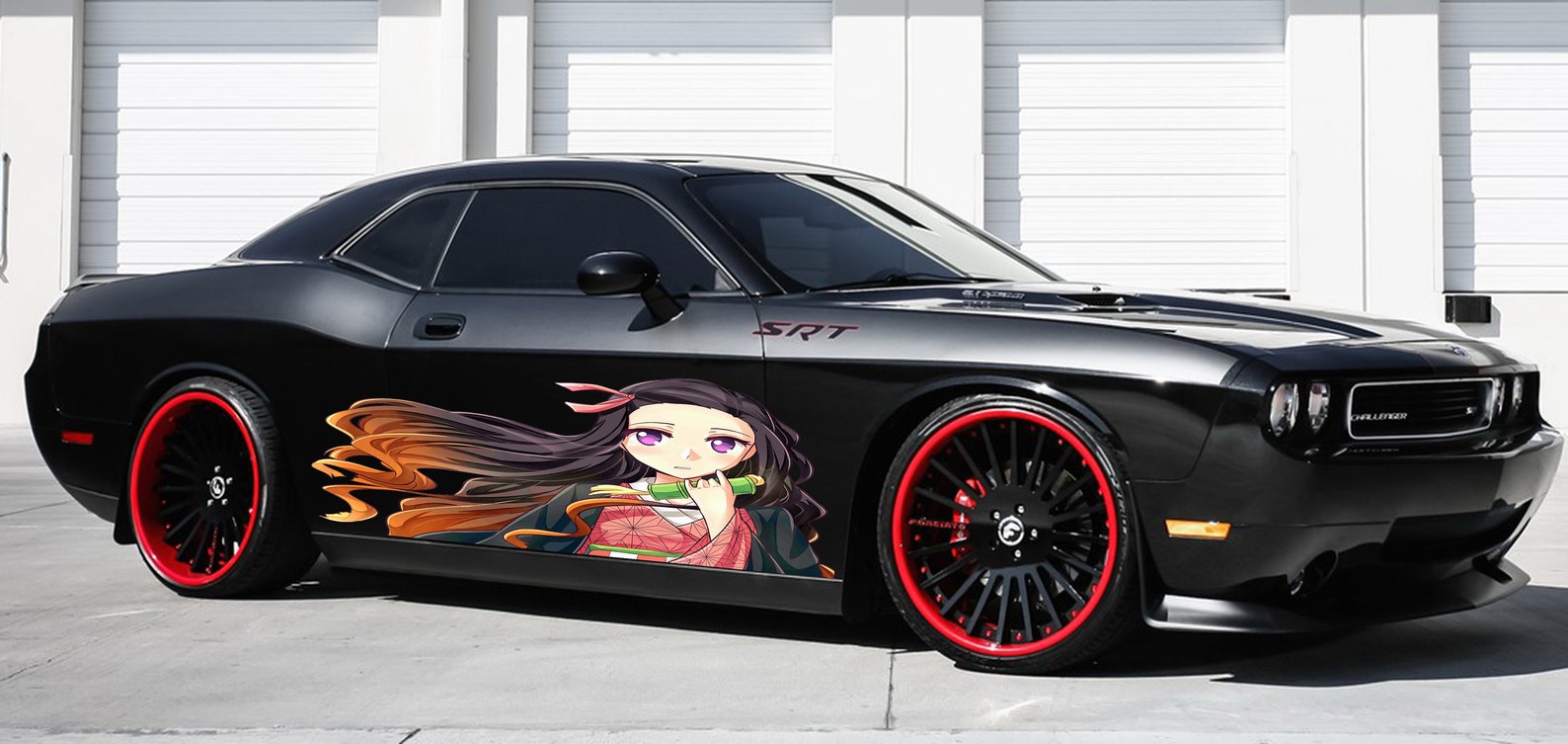 Anime Girl Car Sticker Anime Car Vinyl Decal Anime Car Wrap - Etsy