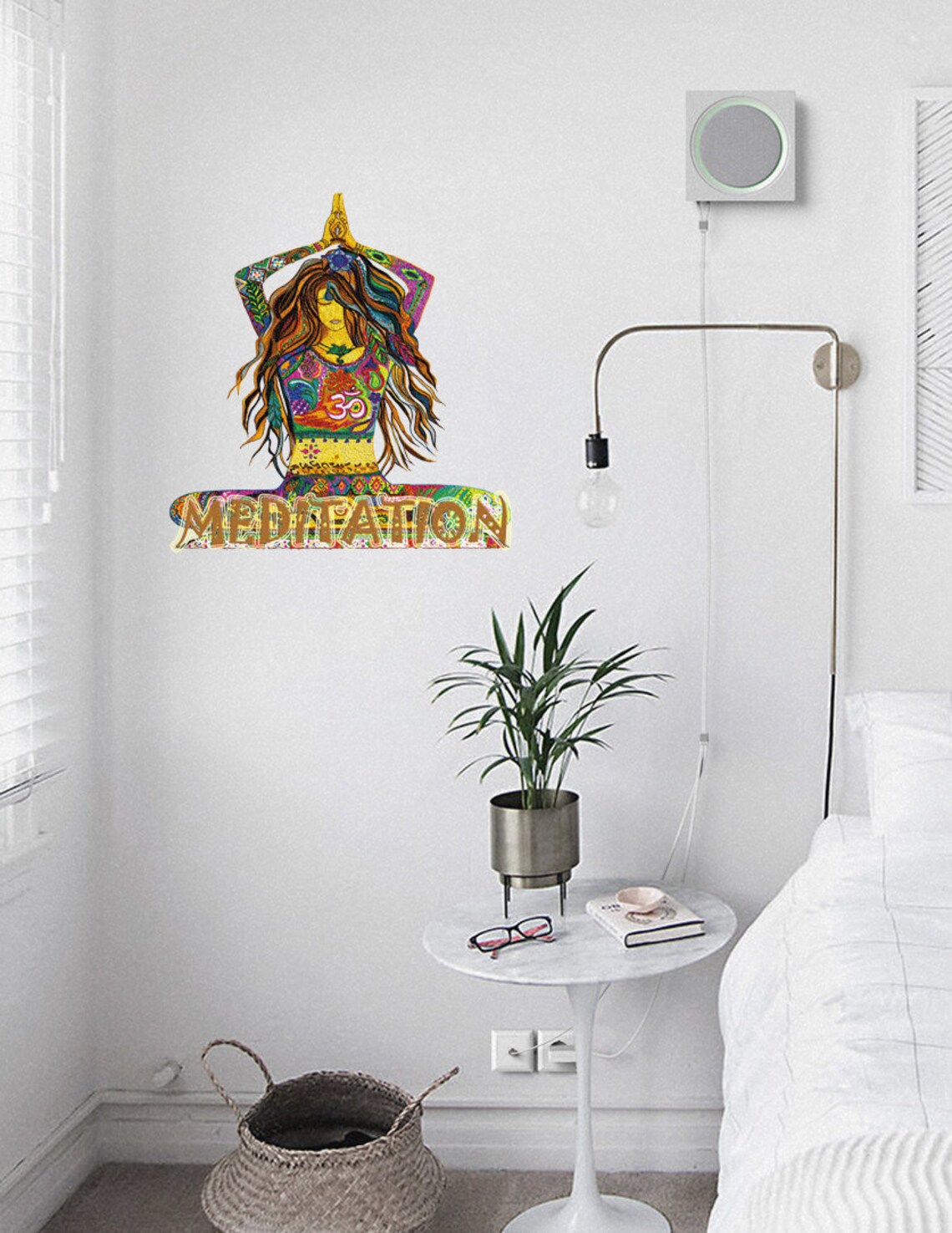 Yoga Mandala Vinyl Decal Sticker-car, Truck, Van, SUV, Window, Wall ...