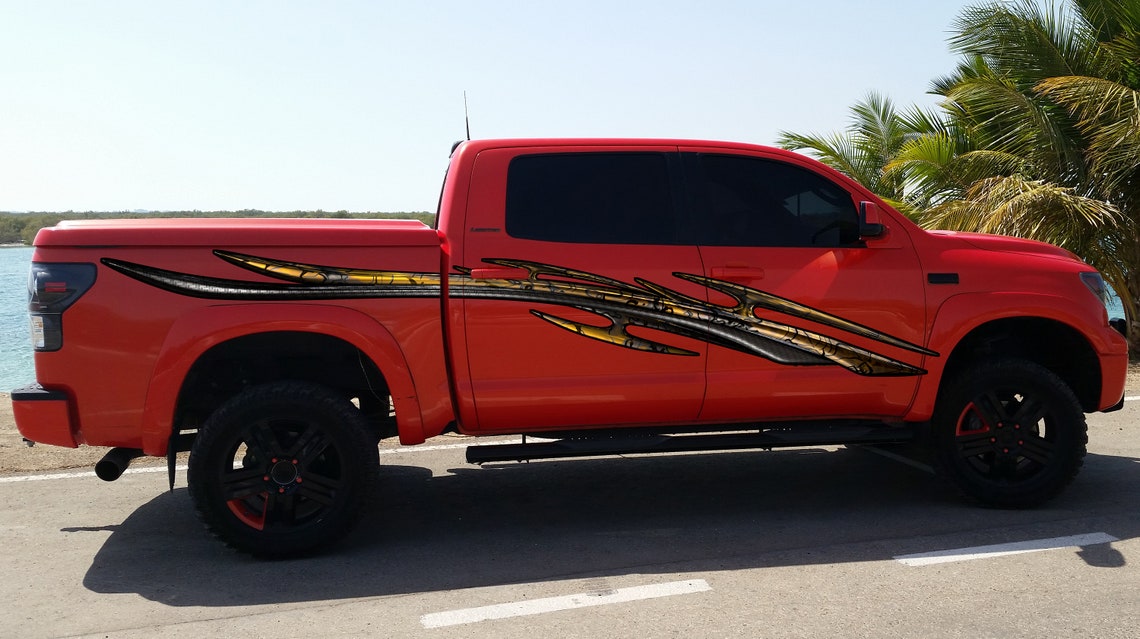 Tribal Car Vinyl Full Color Car Side Graphics Tribal Street - Etsy