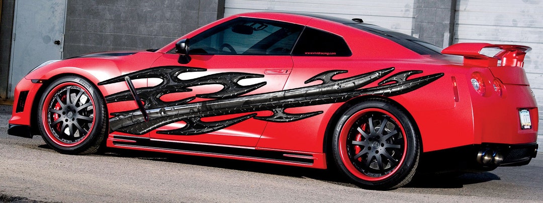 3D Decals for Sports Car Trucks Vinyl - Cool Stickers for Trailer ...