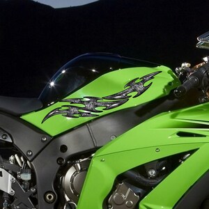 3D Sword Racing Bike Vinyl Decal, Motorcycle Stickers and Decals ...