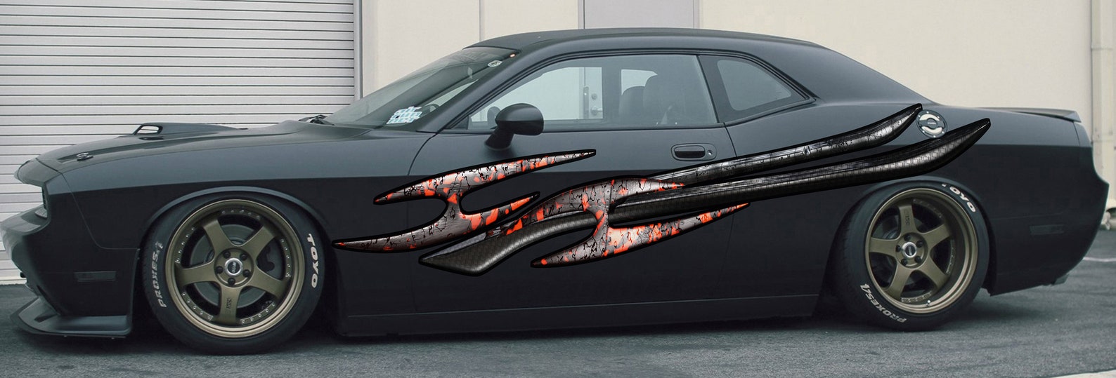 3D Tribal Racing Stripes Vinyl Decal Tribal Car Graphics 3D - Etsy