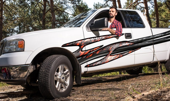 Tribal Truck Side Full Color Vinyl Decal Tribal Truck - Etsy