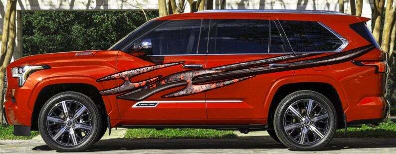 Tribal Truck Side Full Color Vinyl Decal, Tribal Truck Graphics, Tribal ...